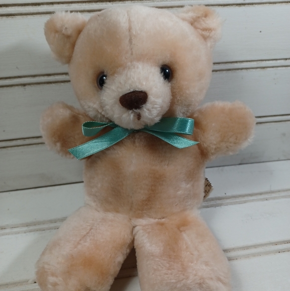 Russ | Toys | Rare Russ Berrie Tuff Teddy Bear Plush Vintage Small Mini ...